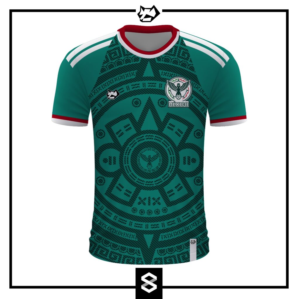 Playera Jersey Fútbol Mundial México 2026 - sublimental.com.mx